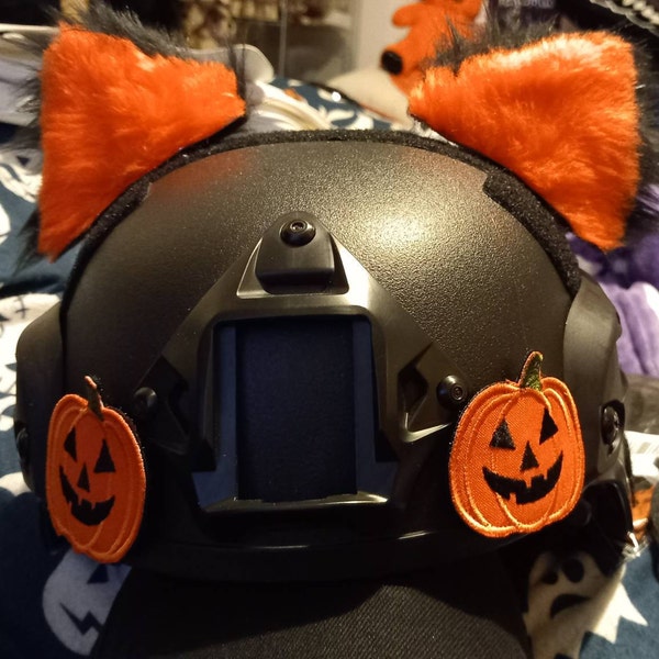 Cat Ears Candy Pink Faux Fur That Sticks on (your Helmet!)ski Bike ...