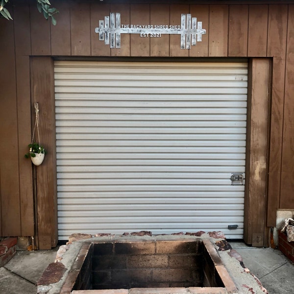 Gym Sign | Personalized Home Gym Sign | Custom Metal Gym Sign | Home ...