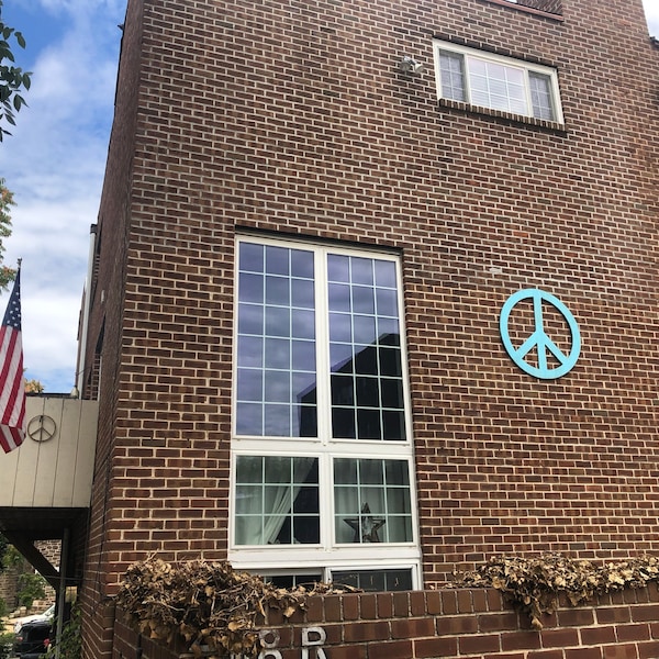 Big Peace Sign 24"-40" Peace Symbol Peace Sign Wall Art Extra Large ...