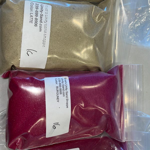 Colored Sand ~ Various Sizes Available ~ 150+ Colors Available for ...