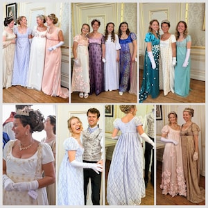 Digital PDF Pattern for Regency Dress Ball Gown Double Dart Bodice ...