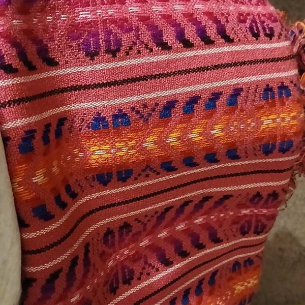 Mexican woven rebozo scarf / Traditional woven fabric rebozo / Mexican ...