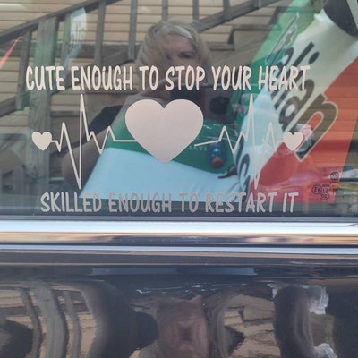 Letter H 6 Monogram Sticker Decal Truck Car Window Teach Craft Initials ...