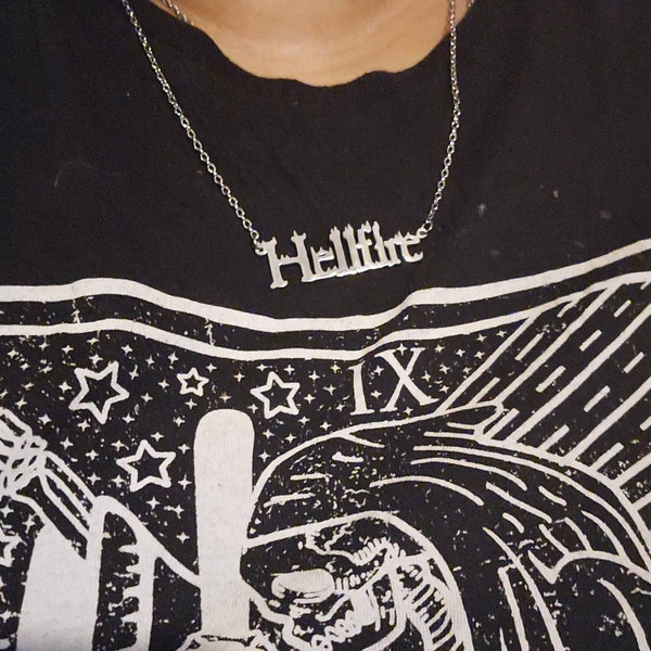 Lucifer Hoop Earrings - Stainless Steel - 50mm- Gift for Her - Satan ...