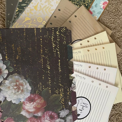 Sophisticated POWERHOUSE Monthly Divider Set W/two Hidden Sub Dividers ...