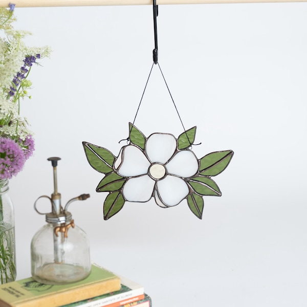 Flower Stained Glass Pattern: Beginner DIY Project (PDF Pattern) - Etsy