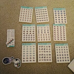 Kawaii Weight Loss Tracker Stickers Weight Loss Tracker - Etsy