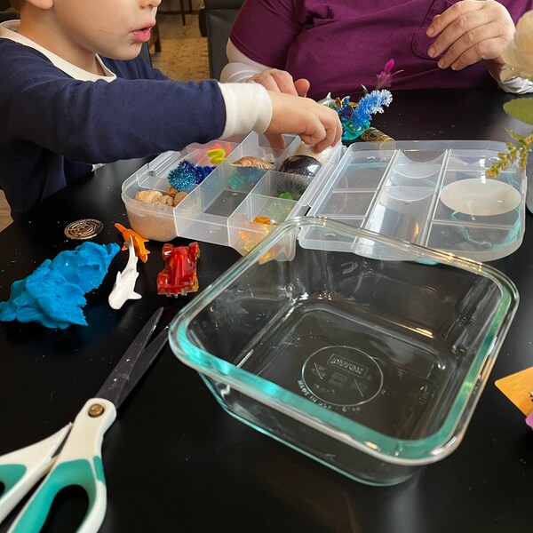 Fireman Playdough Kit, Fire Fighter Sensory Kit, Fire Playdoh Kit ...