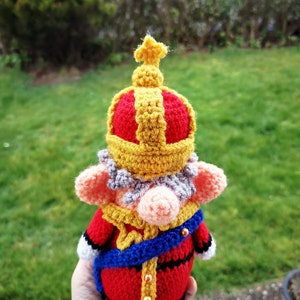 KING CHARLES 111 Coronation Gonk Crochet Pattern Only US Terminology ...