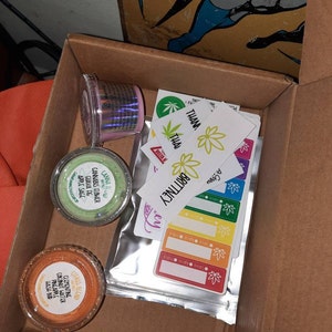 Clear marijuana Monday Hand-lettered Weed - Etsy