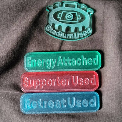 Keyforge Token Set With Box Worlds Collide Ready Keys, Æmber, Damage ...