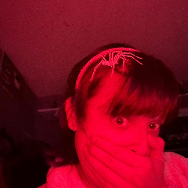 Plastic Spider as an Earring | Neon Green Realistic Giant House Spider ...
