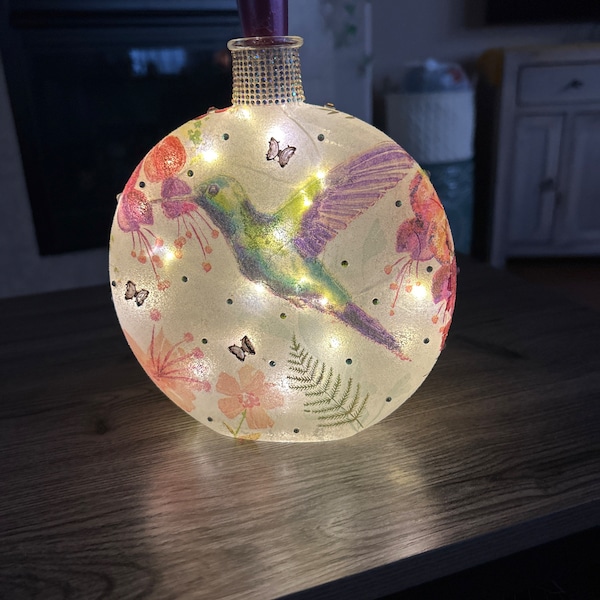 Pecock Lighted Decor, Peacock Oval Jar Light, Peacock Lighted Accents ...