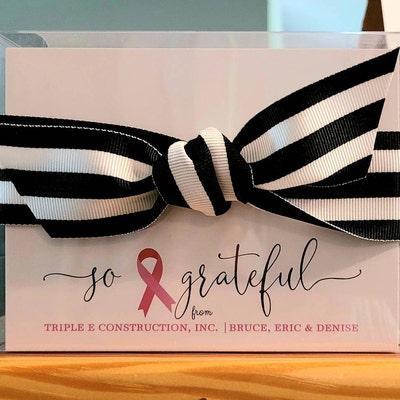 Personalized Thank You Cards Breast Cancer Cancer Card Cancer Awareness ...