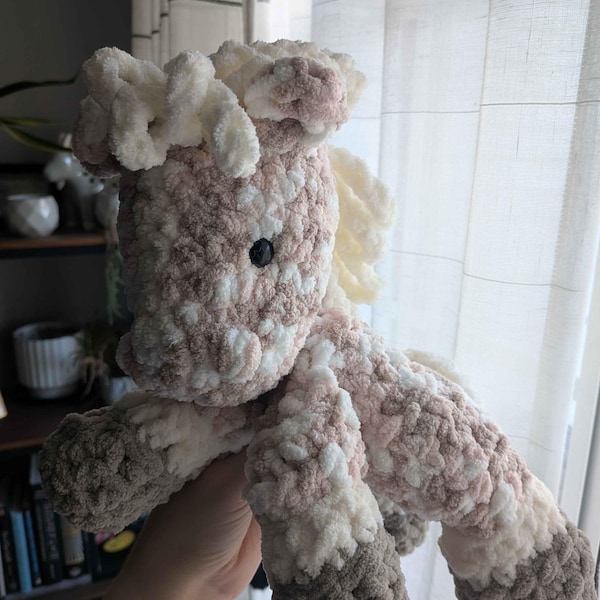 BUNDLE Paylin the Pony STUFFIE + SNUGGLER Crochet Pattern | No Sew Low ...