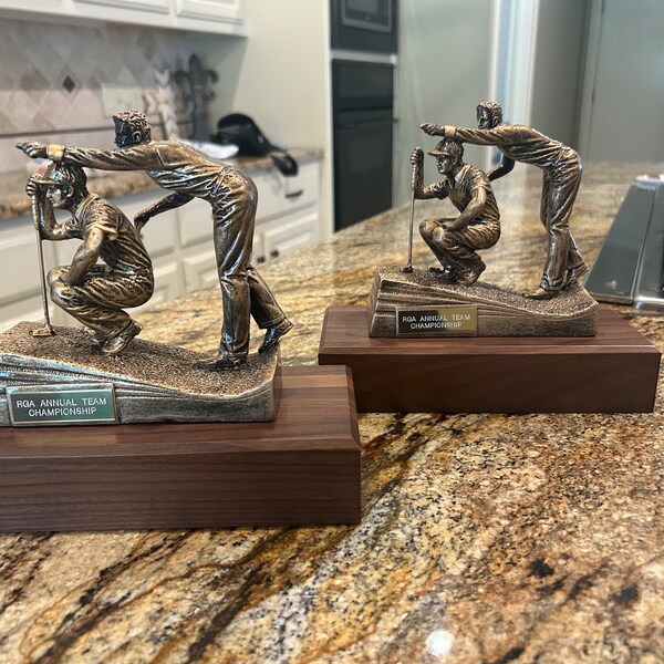 Trophy Superstore Horizon Putting Golf Trophy Free Engraving 150mm Tall ...