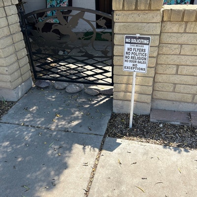 WARNING This Premises Under 24 Hour Surveillance by A Nosey Neighbor ...