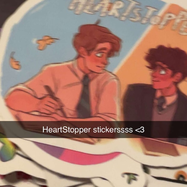HEARTSTOPPER Stickers, Vinyl Stickers, 10-50 Pcs Random Pack, FREE ...