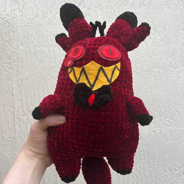 Fat Nuggets Crochet Pattern, Hazbin Hotel, Angel Dust Pig, Fat Nuggets ...