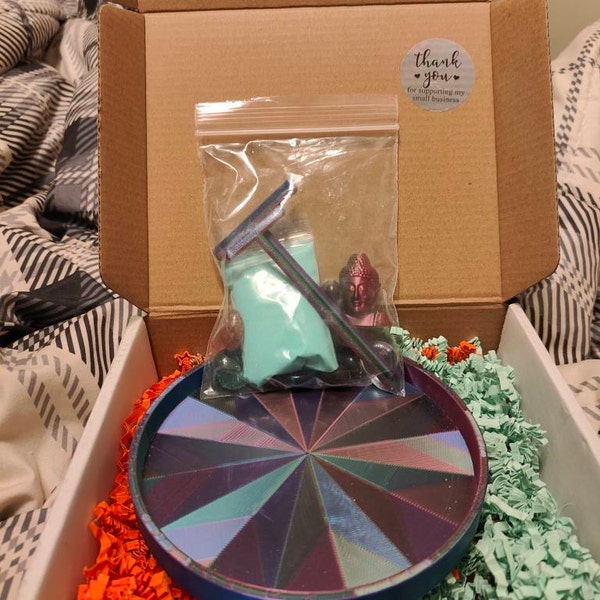 Rainbow Zen Garden - Etsy