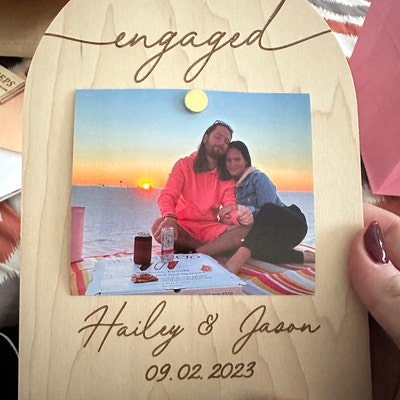 Personalized Engagement Gift, Newly Engaged Gifts for Couple ...