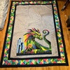 SWEET TOOTH DRAGON Quilt Pattern, Dragon Fabric Collage, Applique - Etsy