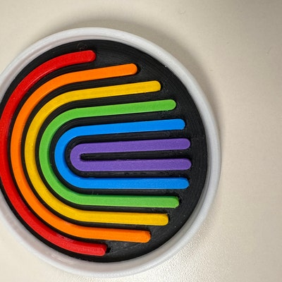 Seigaiha Wave Coasters, Magneto Coaster Set, With Magnetic Stacking ...