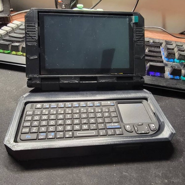 Cyberdeck Portable Laptop Work Station Frame, Pi_book W/battery Bay for ...