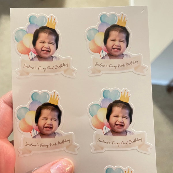 Birthday Sticker｜personalized Birthday Sticker｜custom Kid Birthday ...