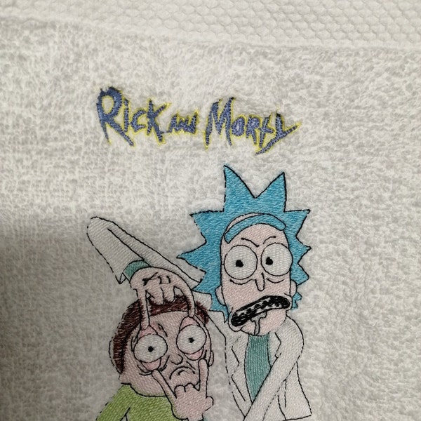 Rick&morty - Embroidery Digital Design - Etsy