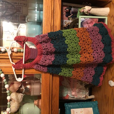 Crochet Dress PATTERN Chantilly Lace Sundress sizes up to 10 Years ...