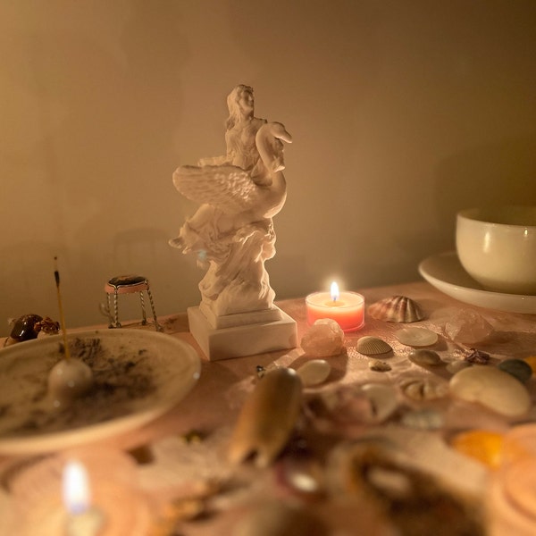 Archangel Michael 27.7cm - 10.90in Religious Statue White Marble & Cast ...