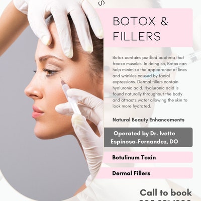 DIY Botox Dermal Filler Beauty Flyer Templates Design, Brand Awareness ...
