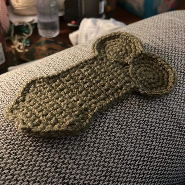 Penis Coaster Crochet, Crochet Willy Pattern, No Sew Crochet, Crochet ...