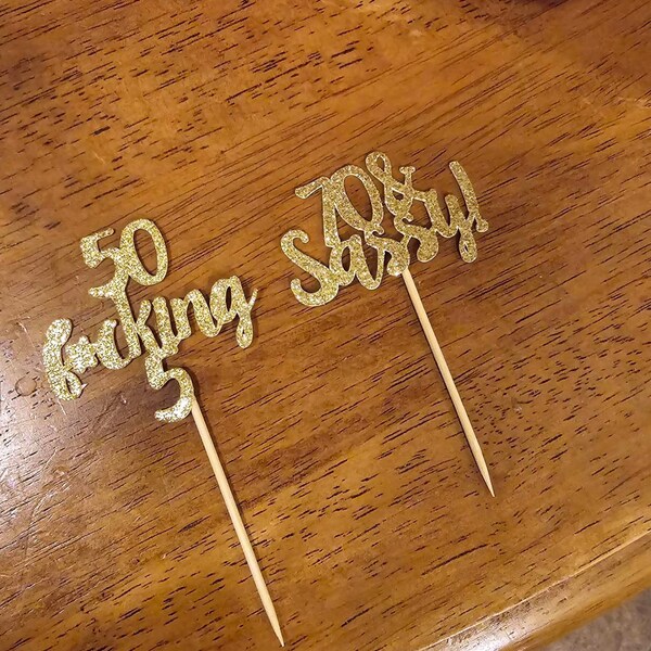 Custom Cupcake Toppers, Personalized Cupcake Toppers, Birthday Cupcake ...