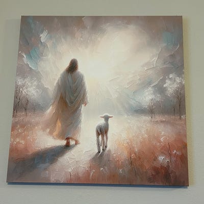 Famous Guardian Angel Wall Art Christian Canvas Print Artwork Picture ...