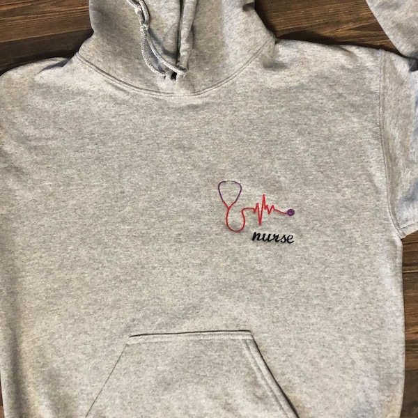 Stethoscope Heartbeat Embroidery Design - Medical EKG Pulse Machine ...