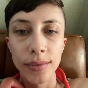 Paw Print Septum Ring Animal Lover Nose Ring Cat or Dog - Etsy