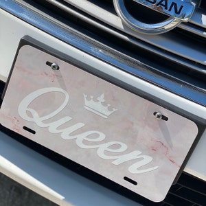 Alabama State Flag Front Auto Vanity License Plate LP1054 | Etsy