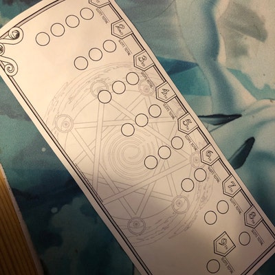 D&D 5e Magic Item Sheet Template Printable Dungeons and - Etsy