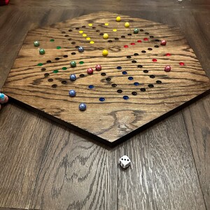 Family Game Night Wahoo Game Board, 8 Player Wahoo, Octagon Aggravation ...