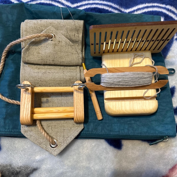 Your-all-set! Complete Backstrap Weaving Kit, Band Weaving, Rigid ...
