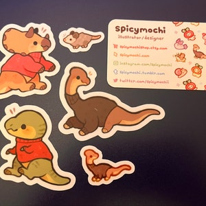 Croc Dog Sticker / Shiba Inu Sticker / Puppy Sticker / Animal Sticker ...