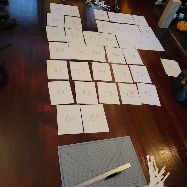 Girls Basic Skirt PDF Pattern Kids Basic Block Pdf, Children Block ...