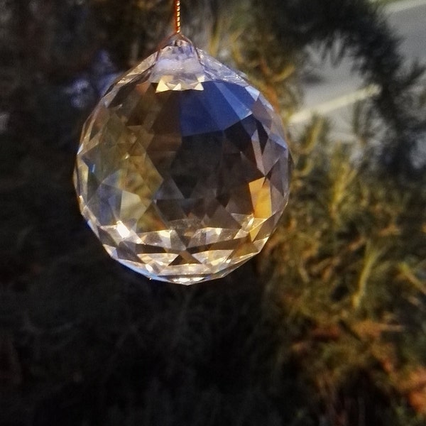 3pc Rainbow Catcher Prism 40mm Suncatcher Crystal Bulk Offer, Rainbow ...