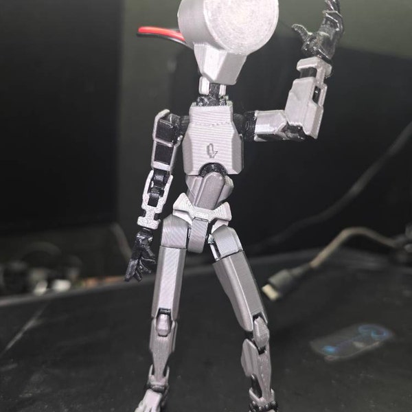 Lamplighter Posable Dummy 13 Lamp Action Figure - 18" Tall Version. USB ...