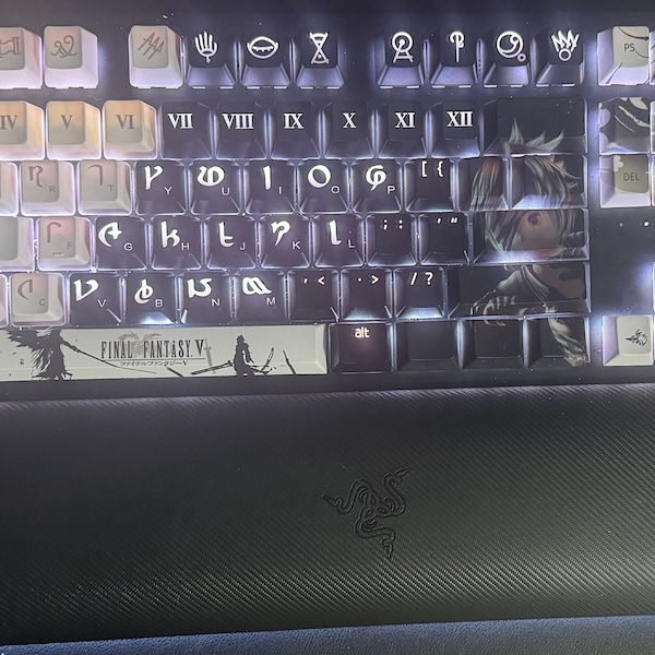 FFXIV "the Twelve" Keycap Set, Artisan Keycaps, Custom Keys for Cherry ...