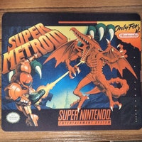 Custom Choose Your Own Favorite SNES Game Art Mouse Pad Super Nintendo ...