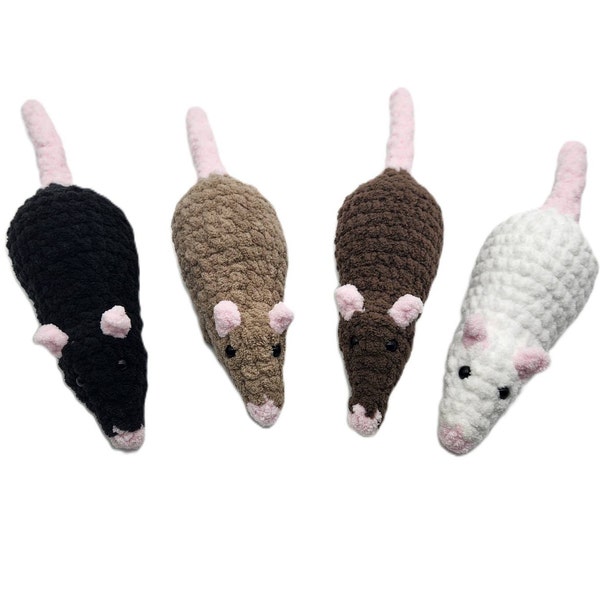 No Sew Rat Crochet Pattern PDF Instructions ONLY Make Your Own Crochet ...
