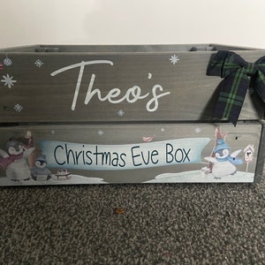 Personalised Wooden Book Crate Toy Crate Teddy Crate Baby | Etsy